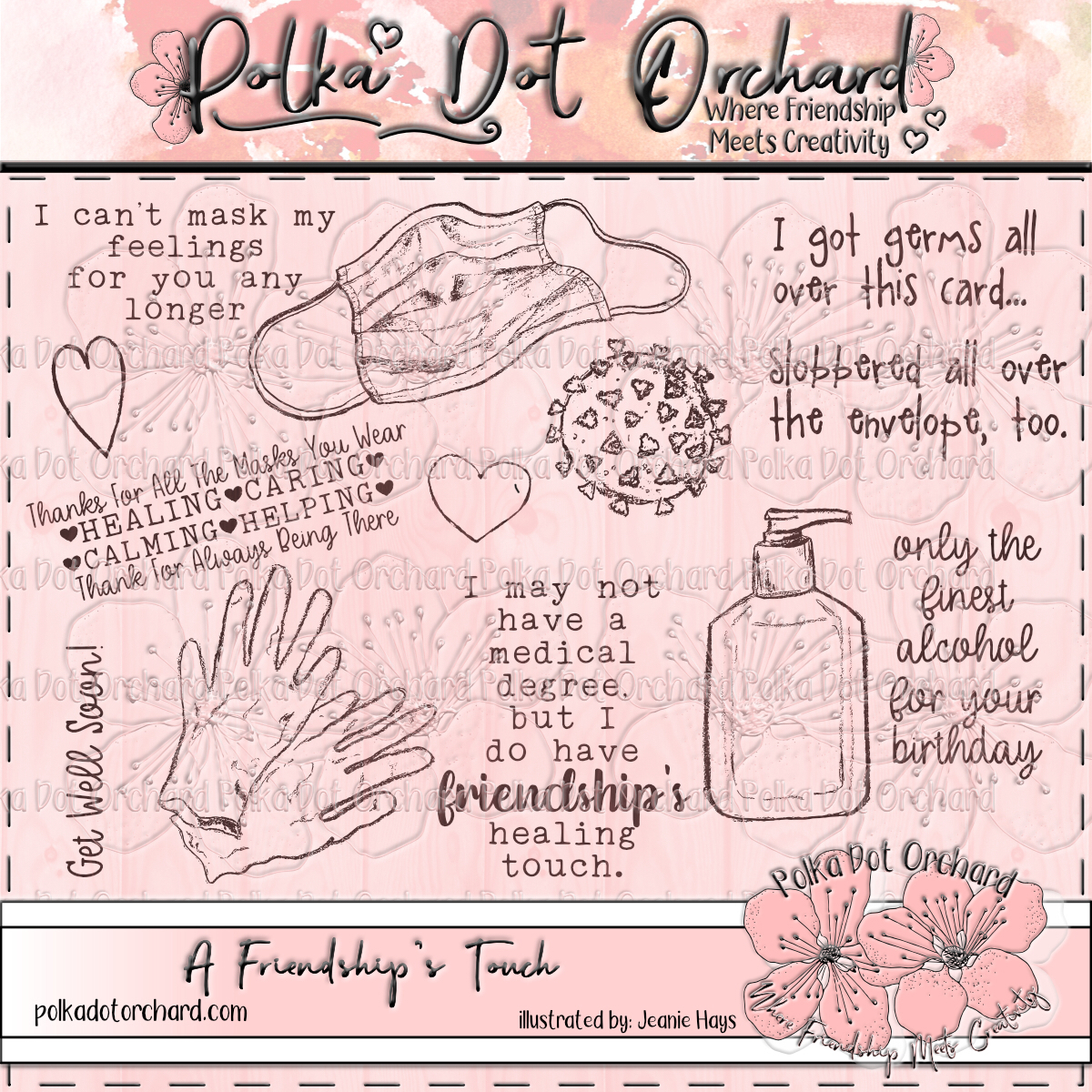 A Friendship’s Touch – Polka Dot Orchard